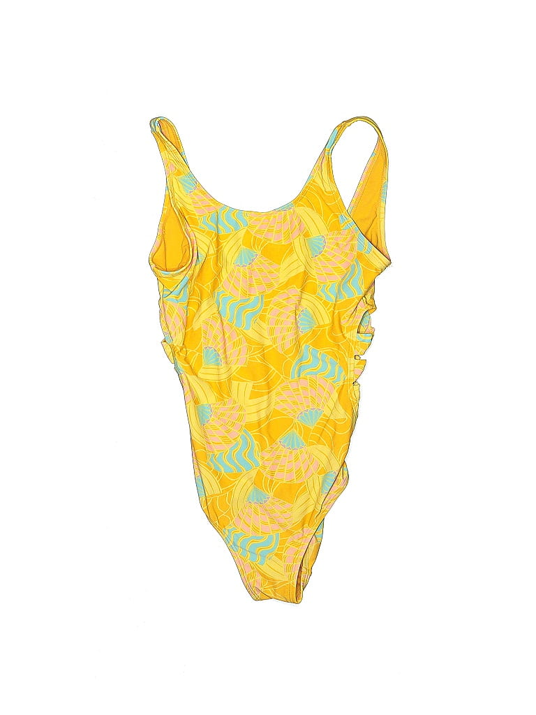 Assorted Brands Paisley Yellow One Piece Swimsuit Size 14 - 57% off ...