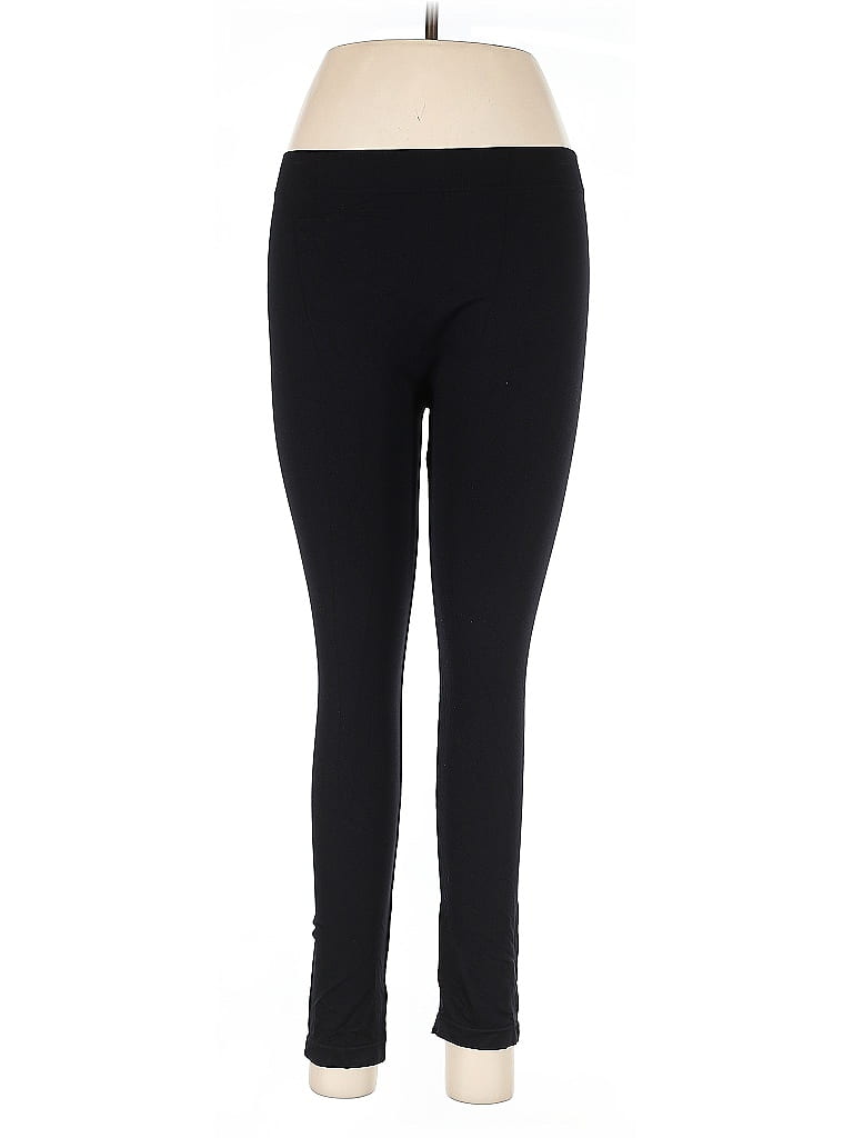 Active Basic 100% Spandex Black Active Pants Size 1X - 2X (Plus) - 42% ...