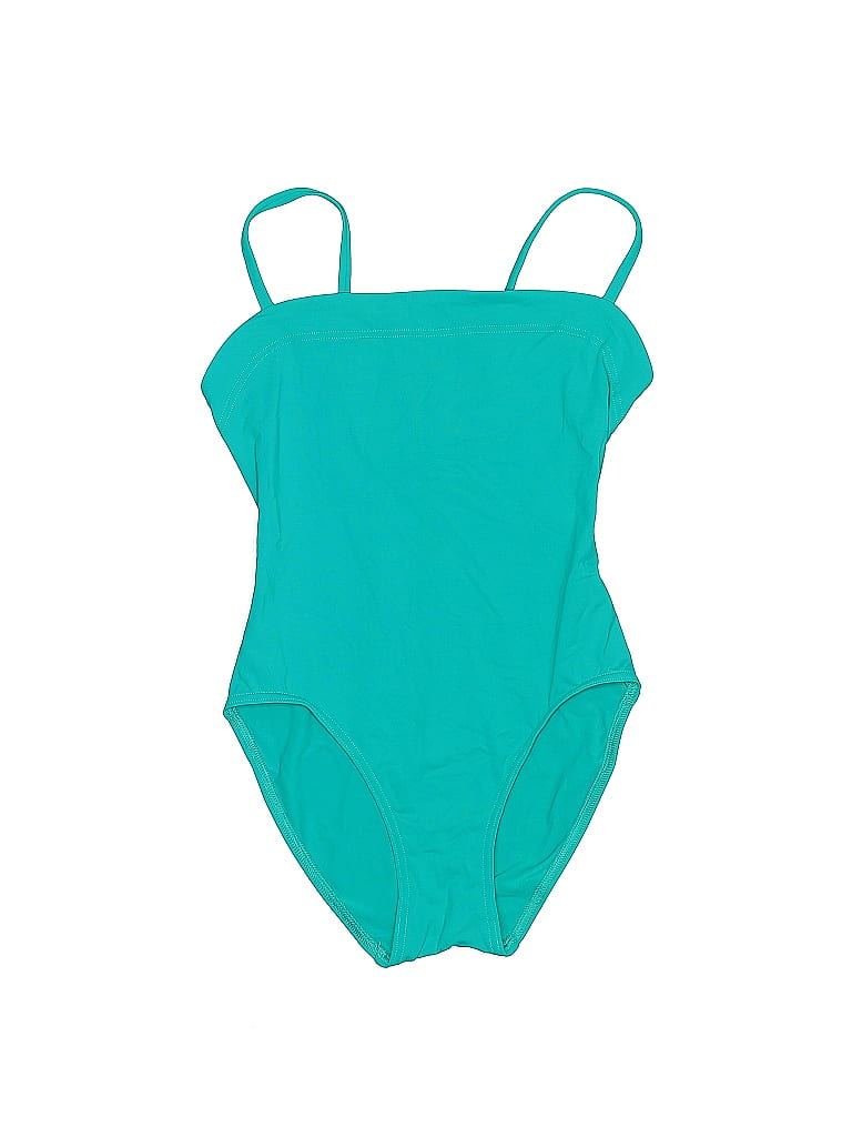Eres 100% Polyamide Solid Teal One Piece Swimsuit Size 6 - 74% off ...