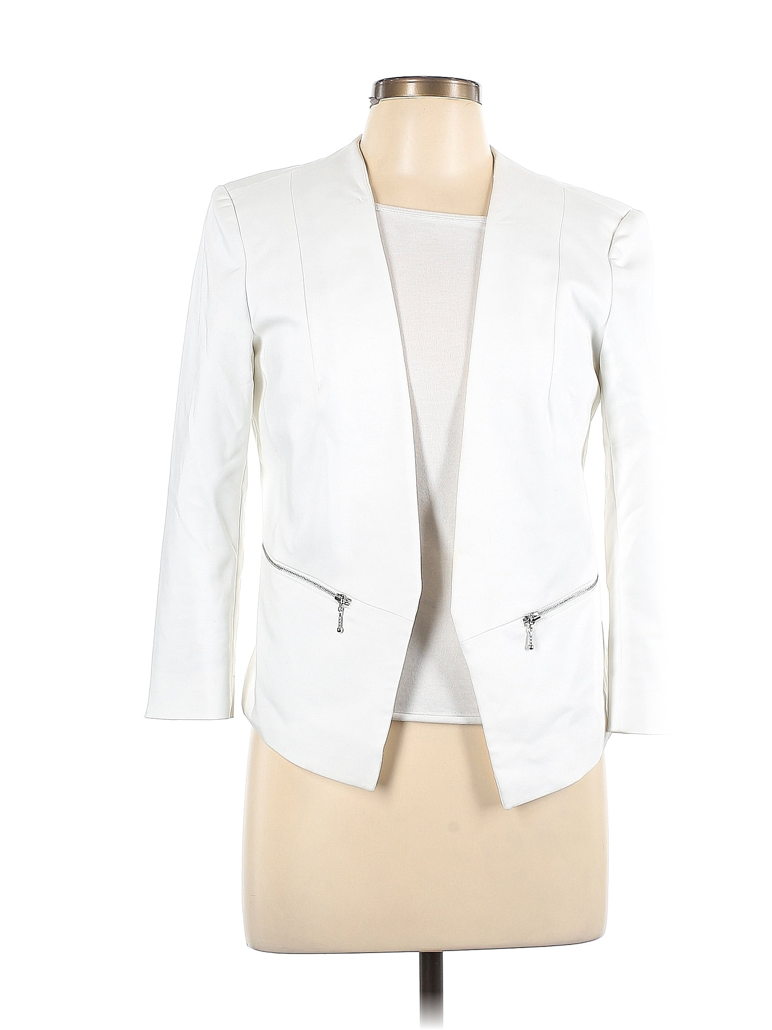 Express White Jacket Size 12 - 76% off | ThredUp