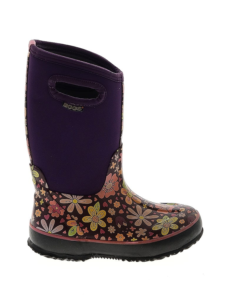Bogs Purple Rain Boots Size 1 - 60% off | ThredUp