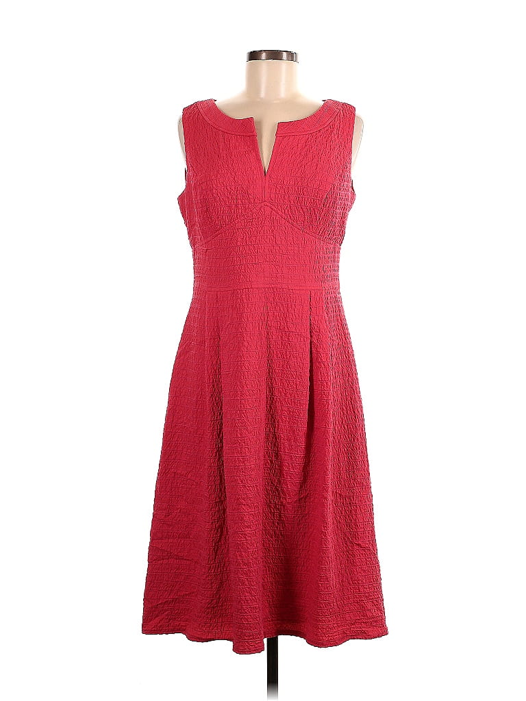 Talbots Red Orange Cocktail Dress Size 8 - 77% off | ThredUp
