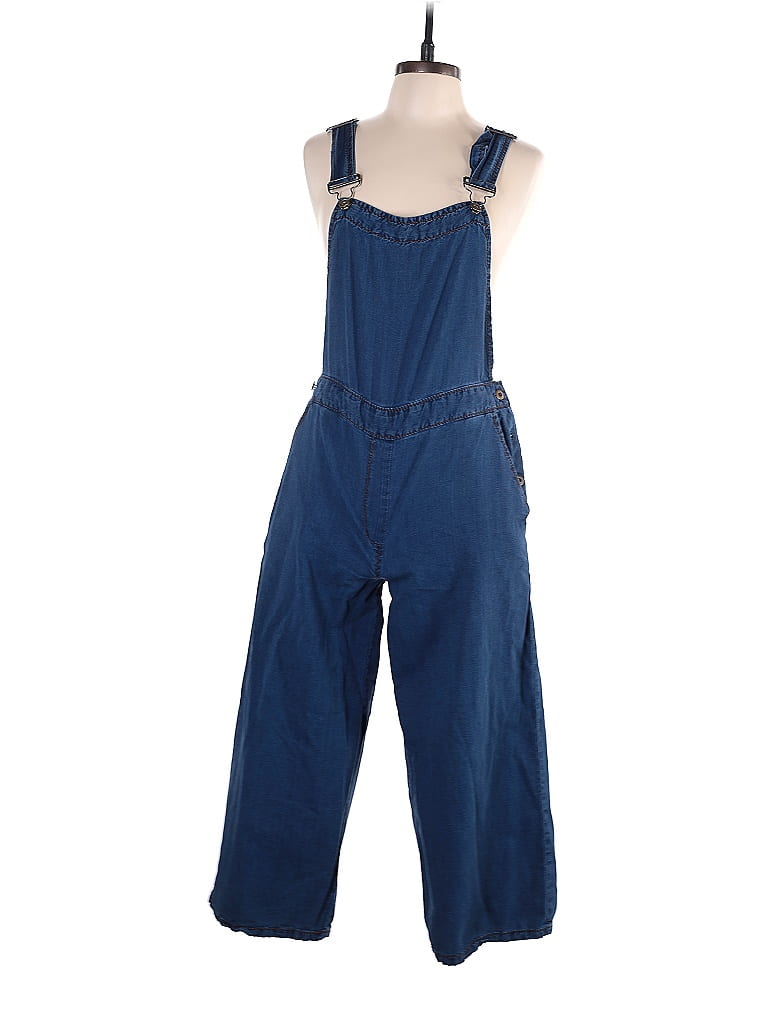 Chelsea & Violet 100% Cotton Blue Overalls Size L - 65% off | ThredUp