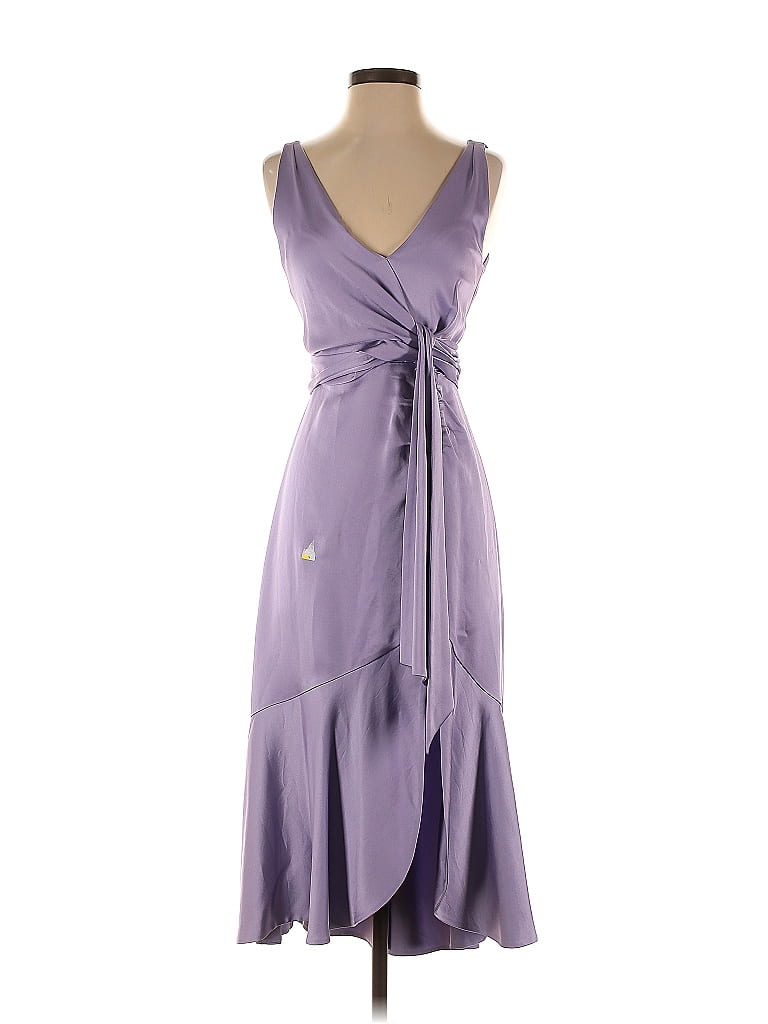 Jonathan Simkhai Purple Mia Fluid Satin Dress Size 00 - 80% off | ThredUp