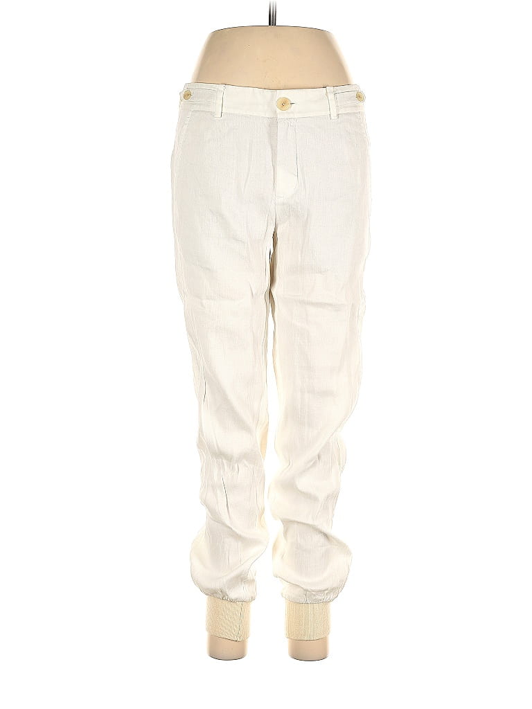 Vince. Ivory Linen Pants Size 8 - 79% off | ThredUp