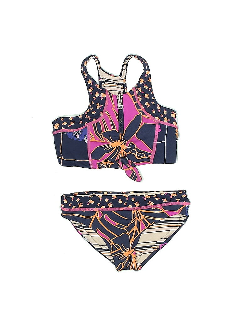 Maaji Print Pink Blue Two Piece Swimsuit Size 6 - 72% off | ThredUp