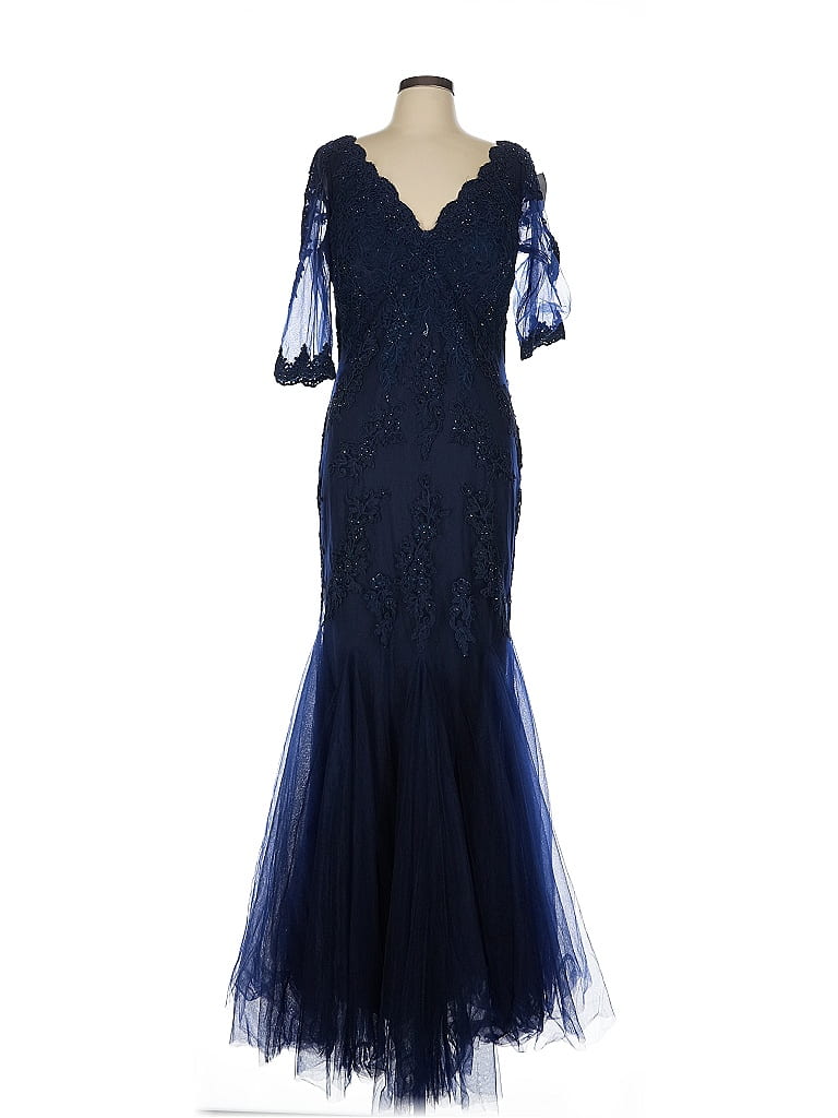 Marsoni Blue Cocktail Dress Size 14 - 79% off | ThredUp