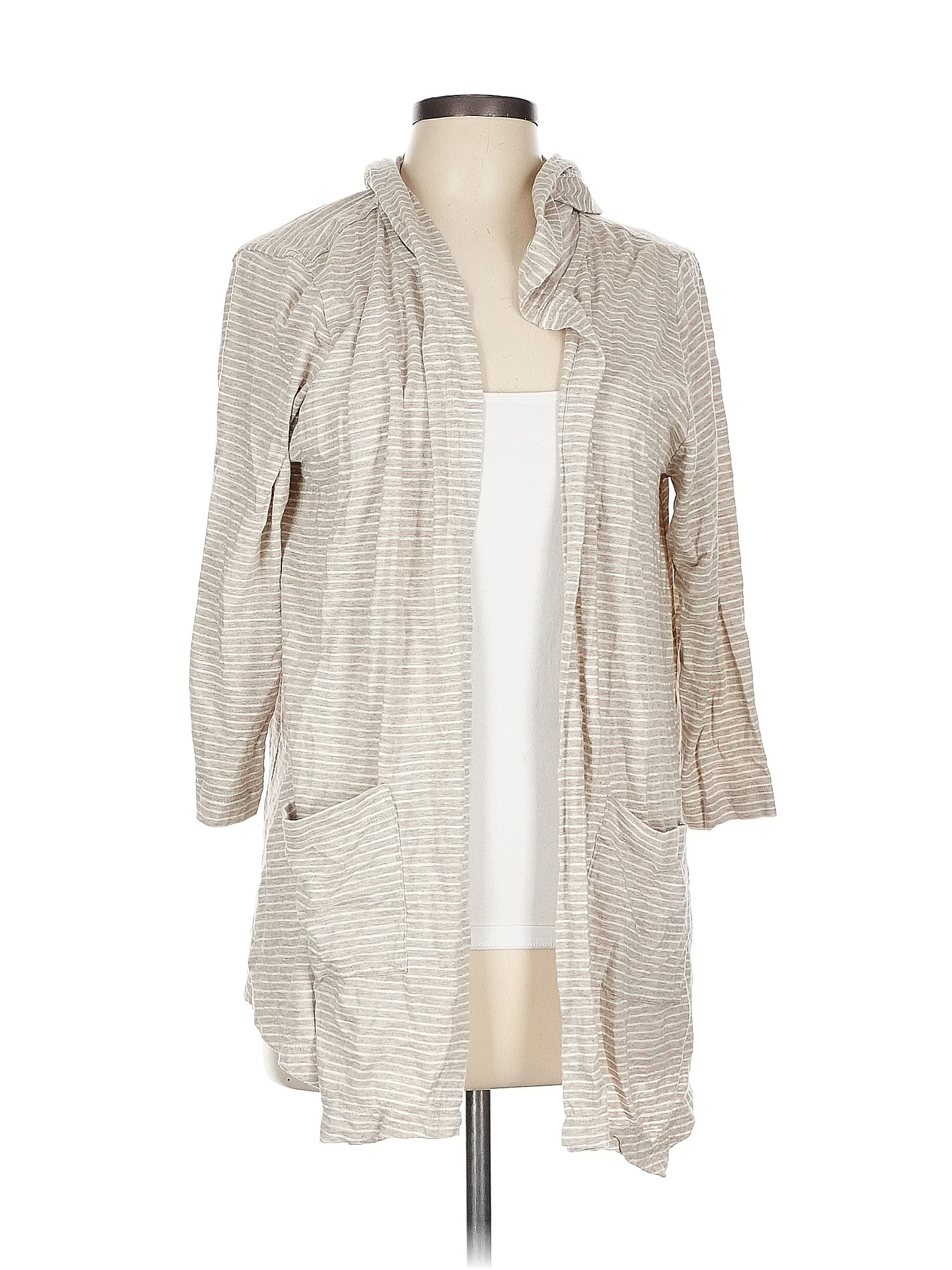 J.Jill Tan Kimono Size L - 72% off | ThredUp