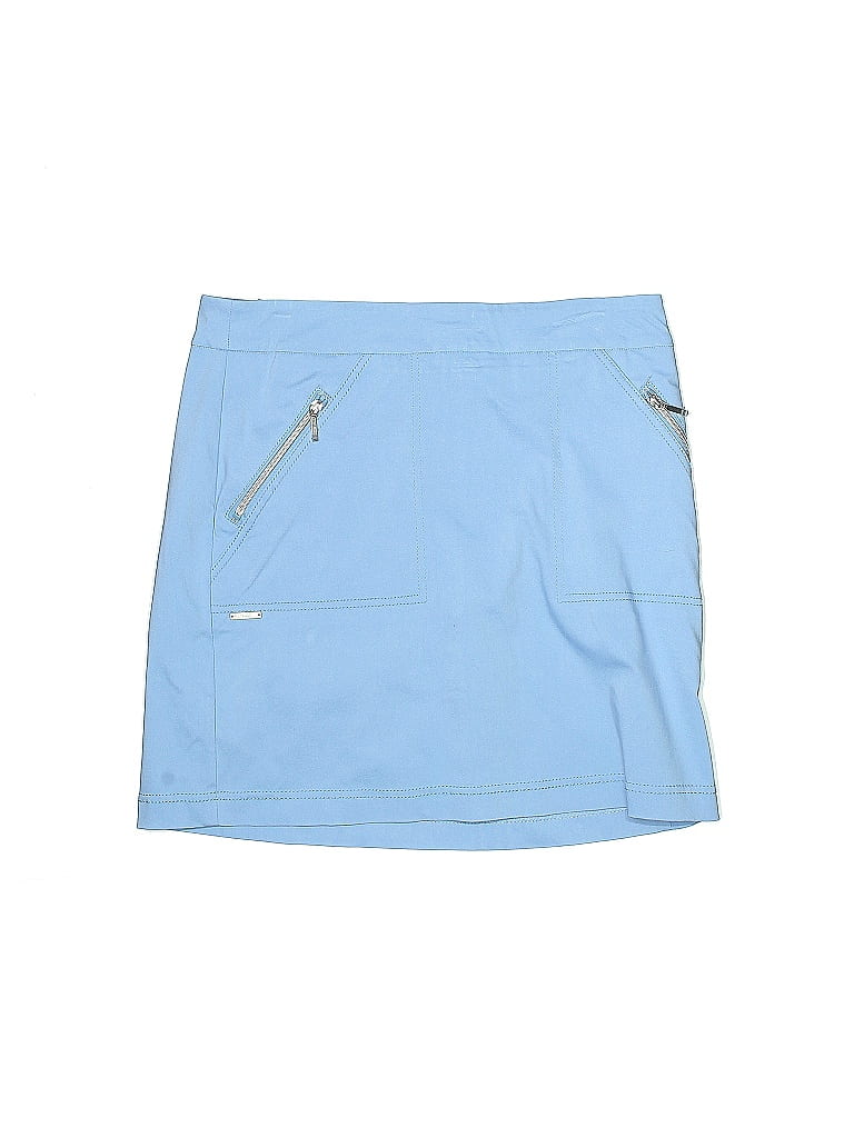 Renuar Solid Blue Active Skort Size 10 - 65% off | ThredUp