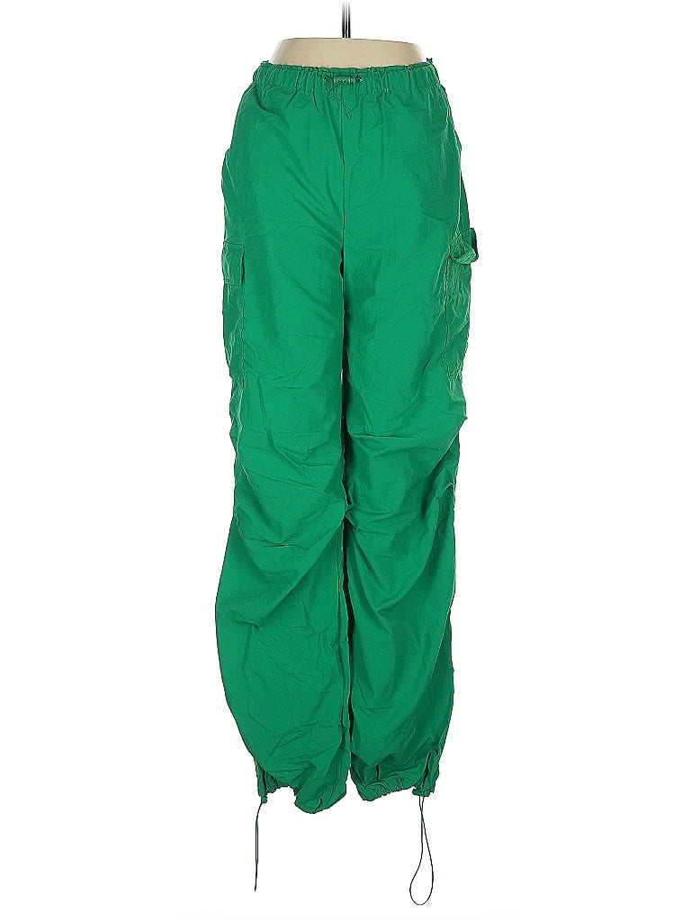 Love Tree 100% Nylon Tropical Green Cargo Pants Size M - 52% off | ThredUp