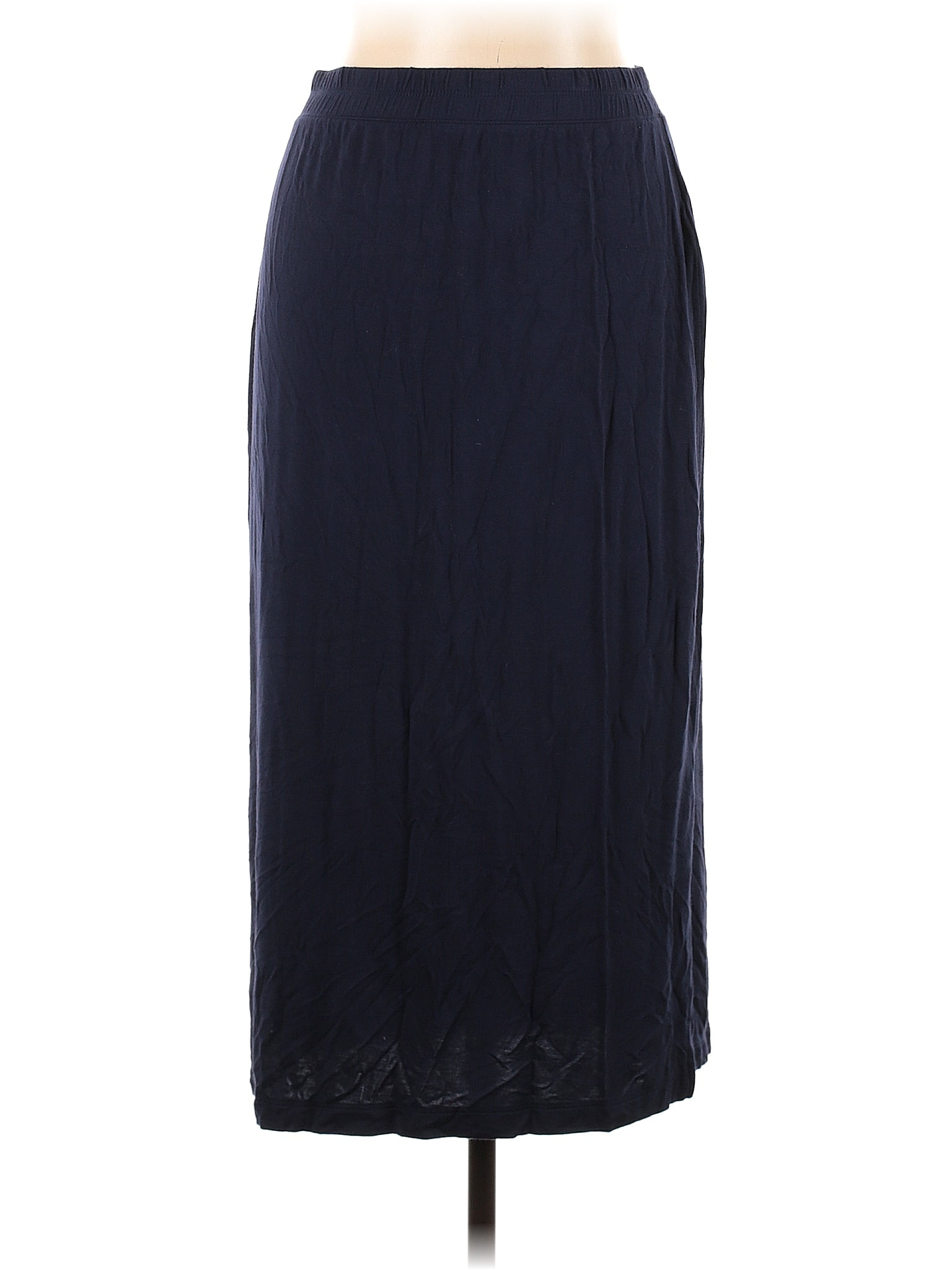 Amazon Essentials Solid Blue Formal Skirt Size M - 60% off | ThredUp