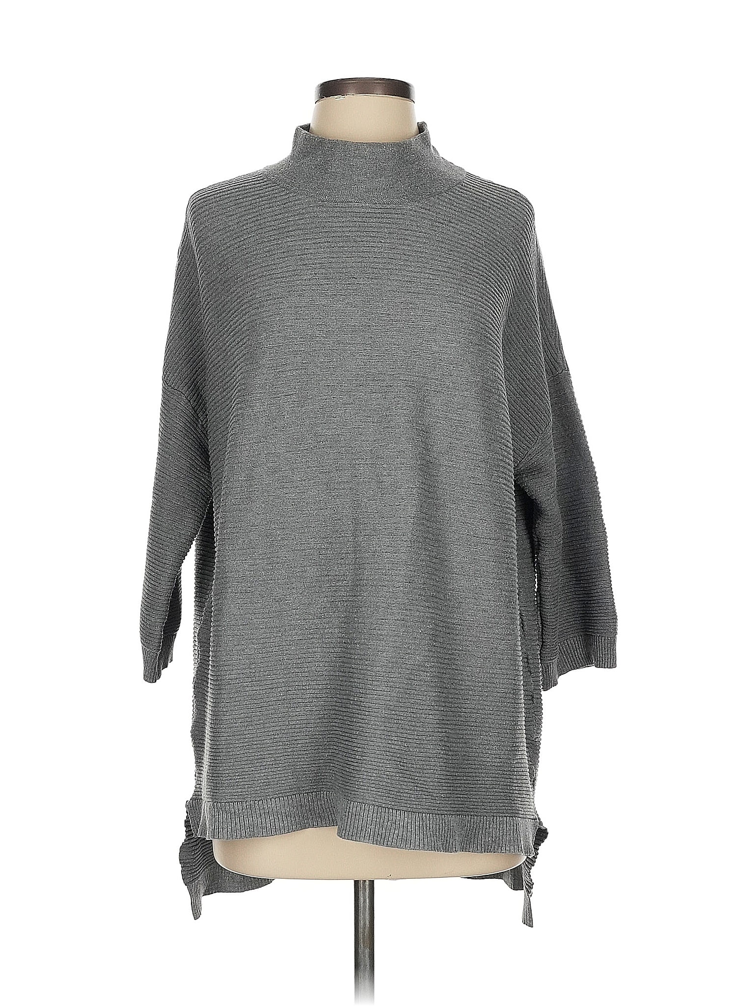 Evolution by Cyrus Gray Turtleneck Sweater Size M - 79% off | ThredUp