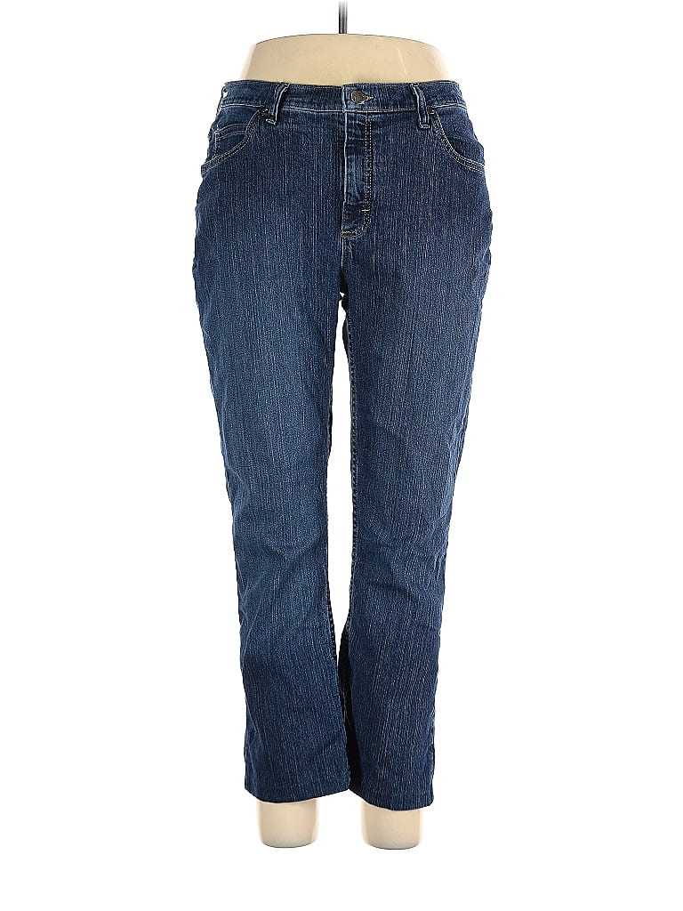 Riders by Lee Chevron-herringbone Blue Jeans Size 16 - 36% off | ThredUp