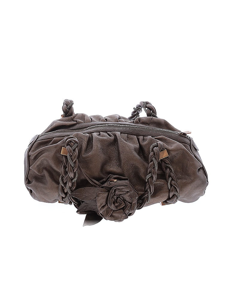 Botkier 100% Leather Brown Gray Leather Shoulder Bag One Size - 78% off ...