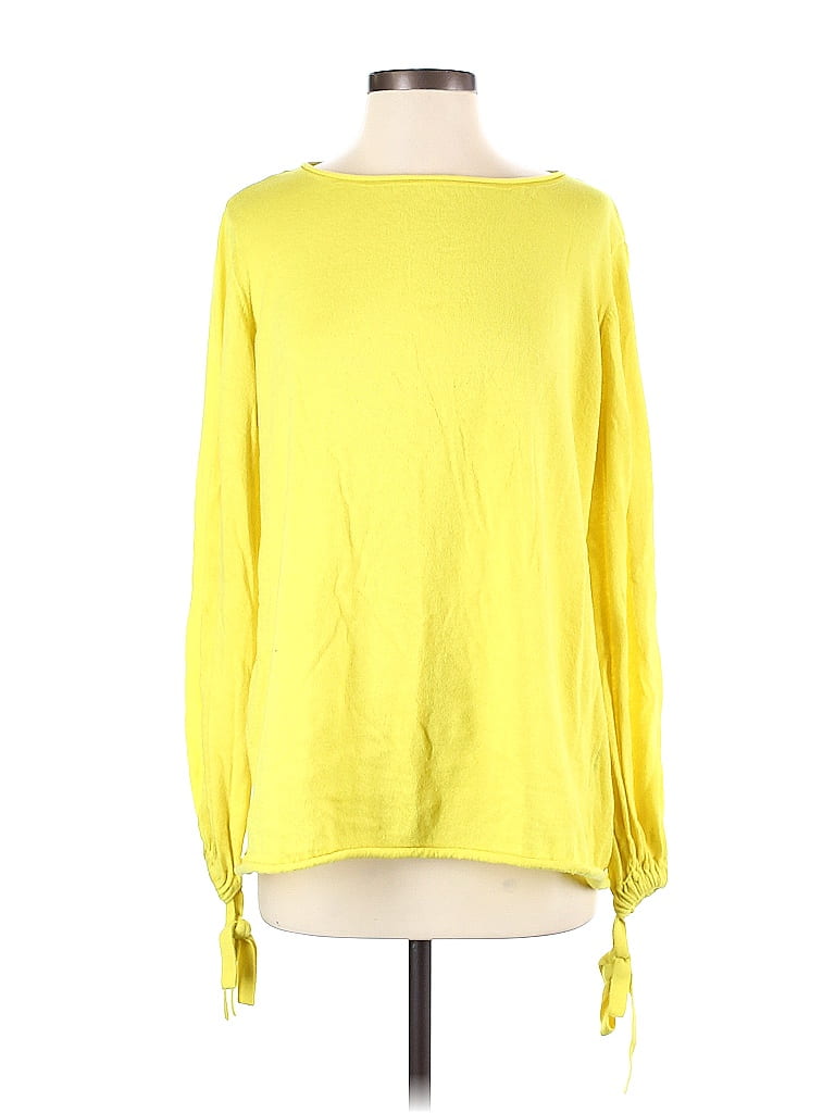 Zara Yellow Long Sleeve Top Size S - 52% off | ThredUp