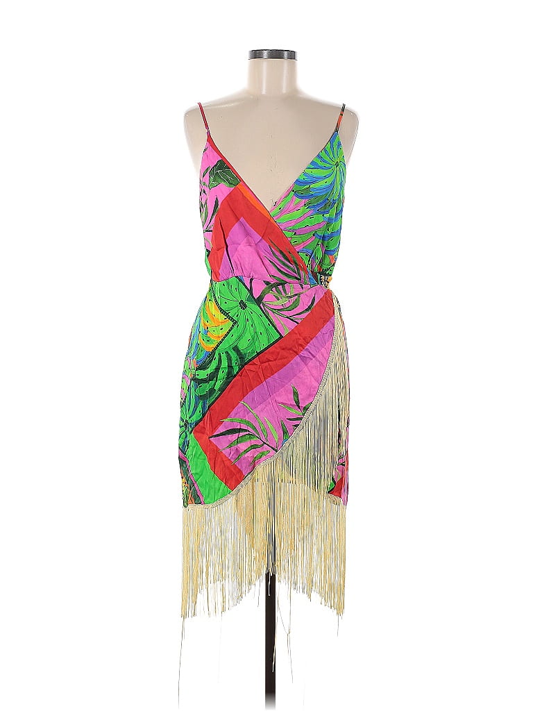 FARM Rio 100% Viscose Graphic Pink Cocktail Dress Size M - 52% off ...