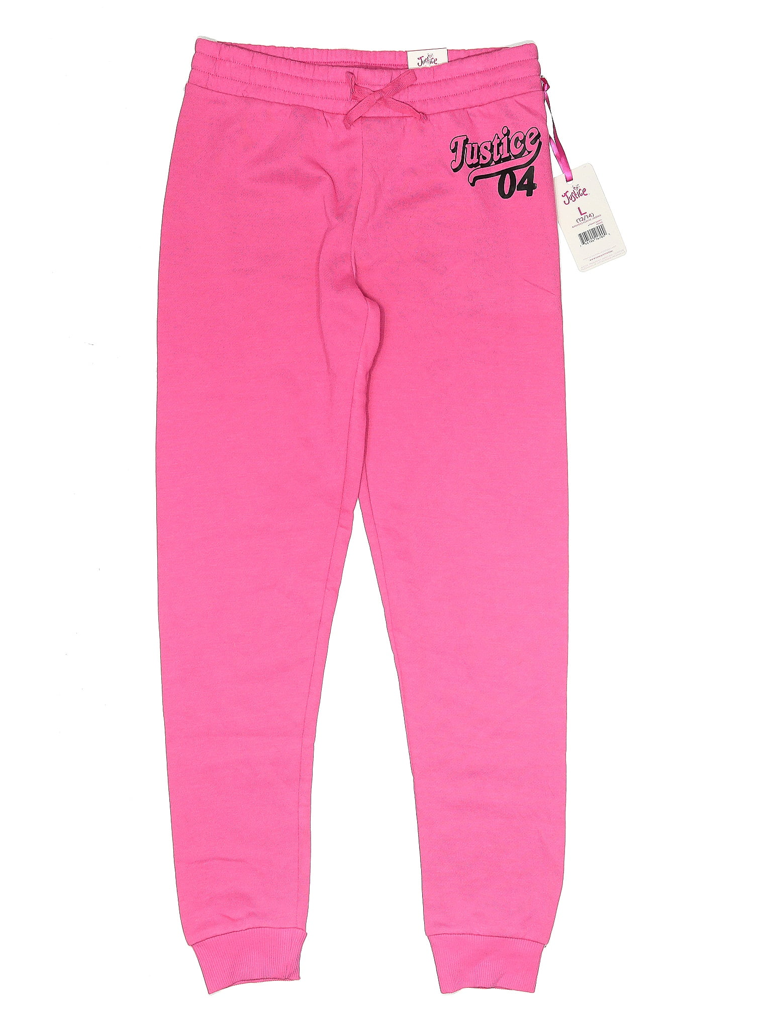 Justice Pink Sweatpants Size 12 - 14 - 59% off | ThredUp