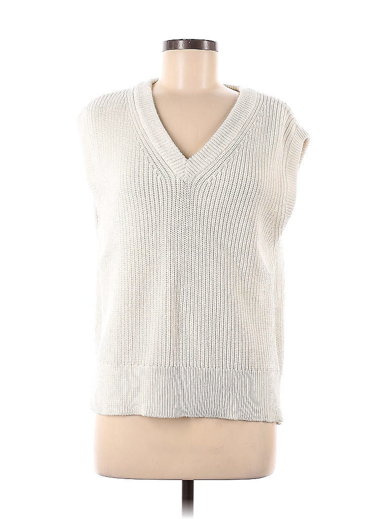 Rails White Sweater Vest Size M - 75% off | ThredUp