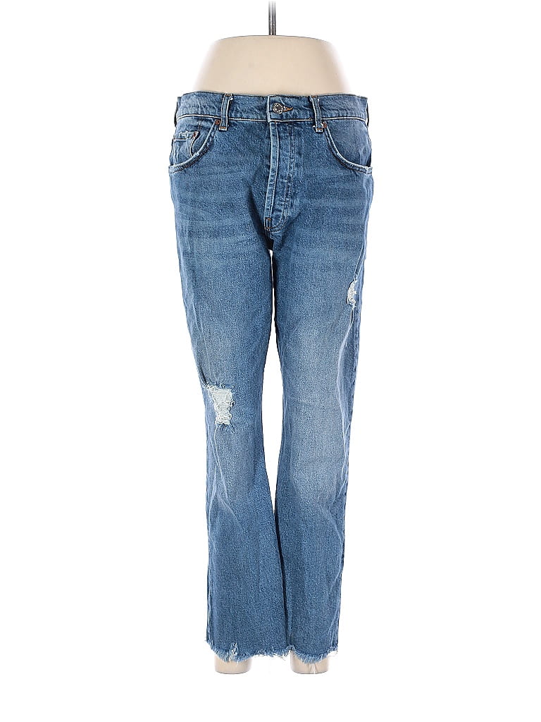 Trf Denim Rules 100% Cotton Hearts Blue Jeans Size 8 - 68% off | ThredUp