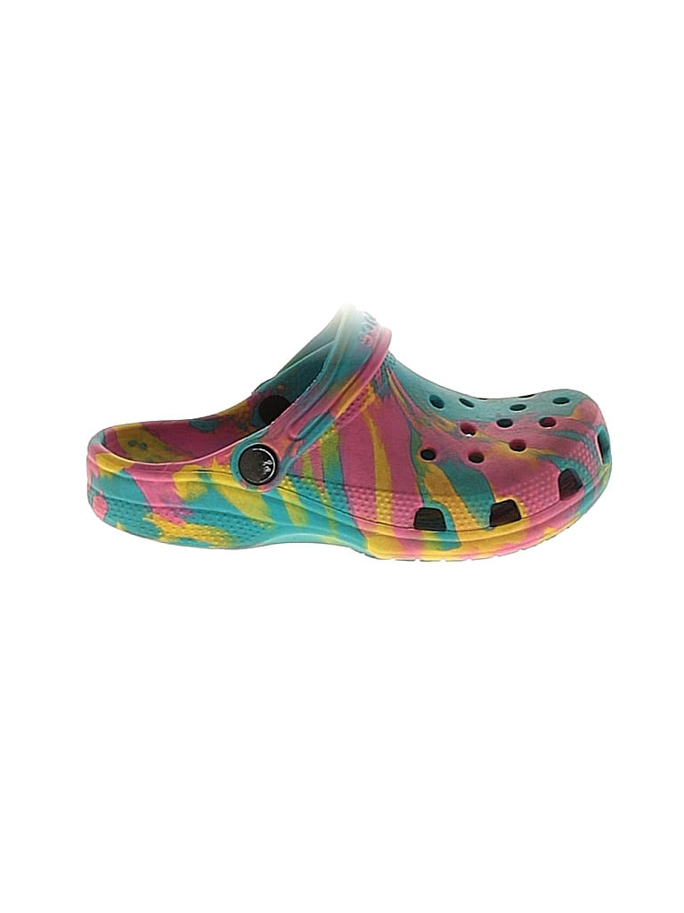 Crocs Tie-dye Green Pink Clogs Size 13 - 33% off | ThredUp