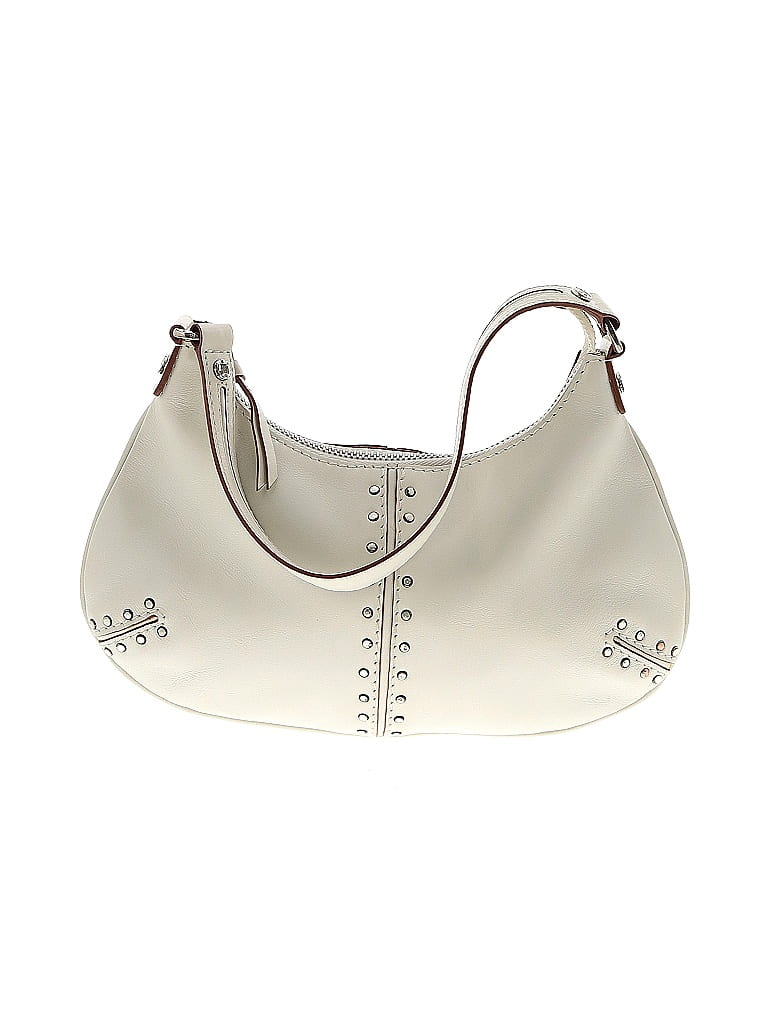 Michael Michael Kors Ivory White Leather Hobo One Size 71 Off Thredup