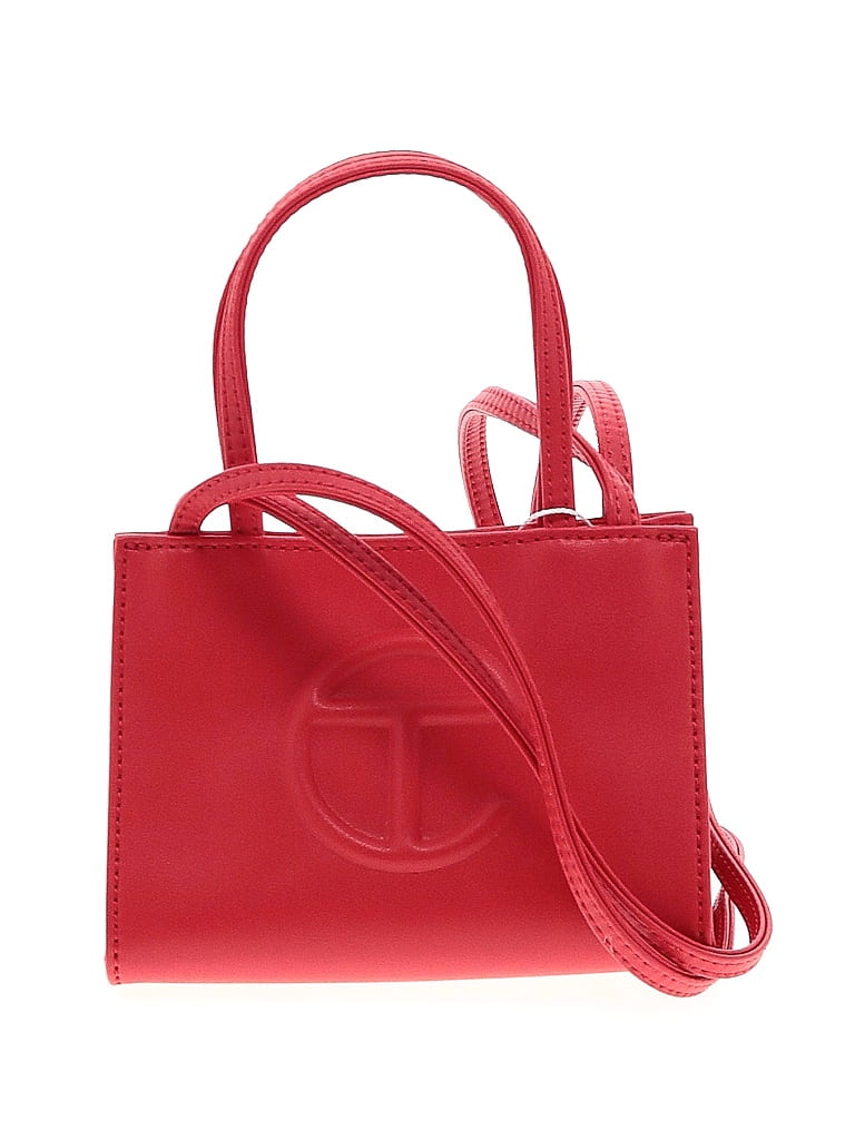 Telfar Red Small Shopping Tote One Size - -1% off | ThredUp