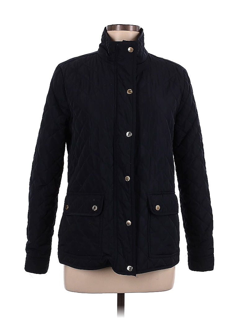 British Khaki 100% Polyester Black Jacket Size M - 71% off | ThredUp