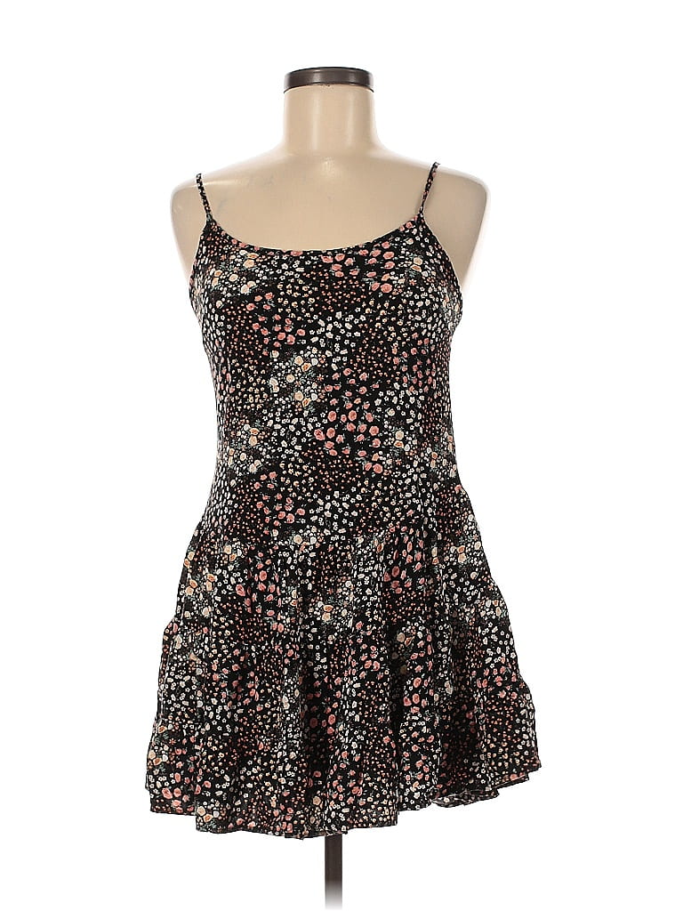 Wild Fable 100% Rayon Animal Print Brown Cocktail Dress Size XS - 50% ...