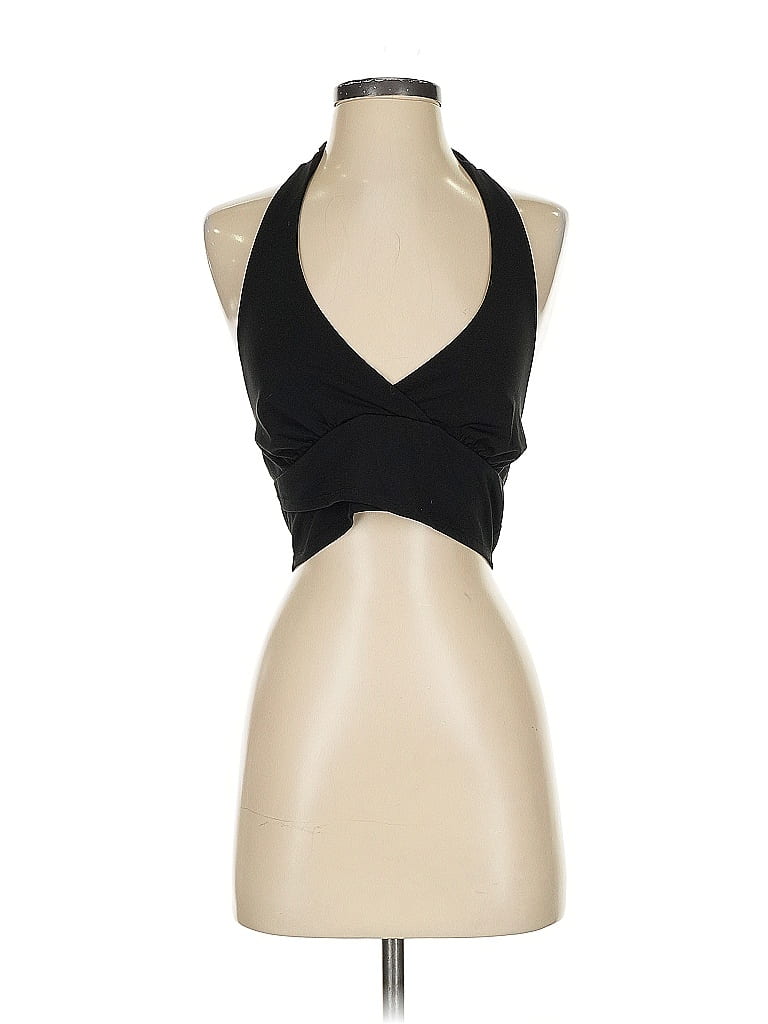 Garage Black Halter Top Size S - 63% off | ThredUp