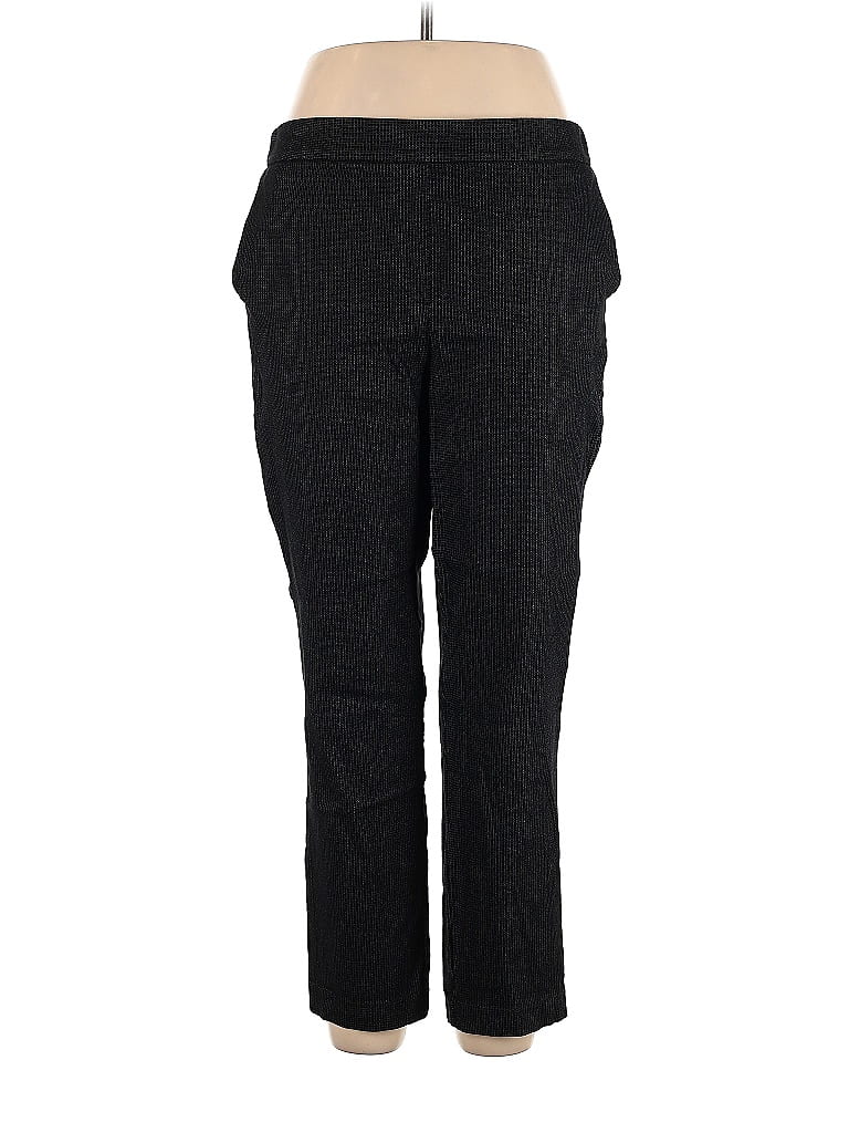 Hilary Radley Tweed Black Dress Pants Size L - 71% off | ThredUp