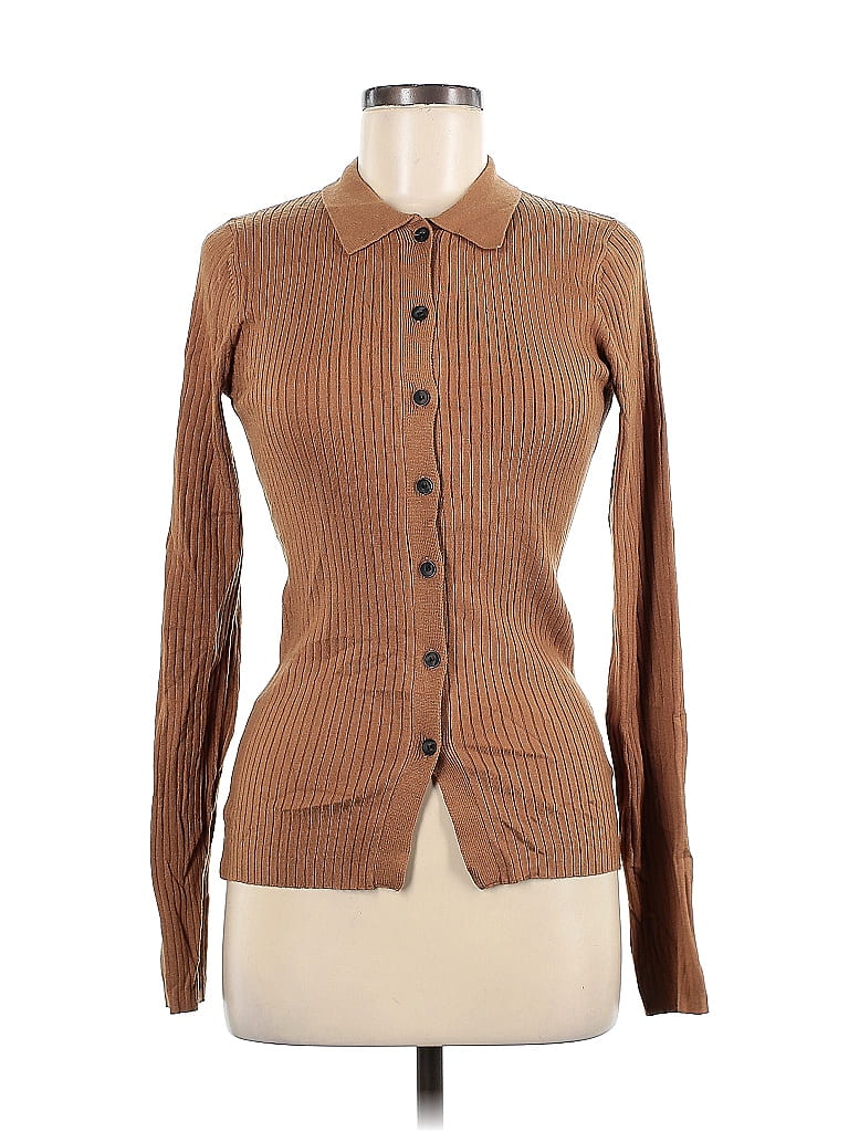 Double Zero Brown Cardigan Size M - 64% off | ThredUp