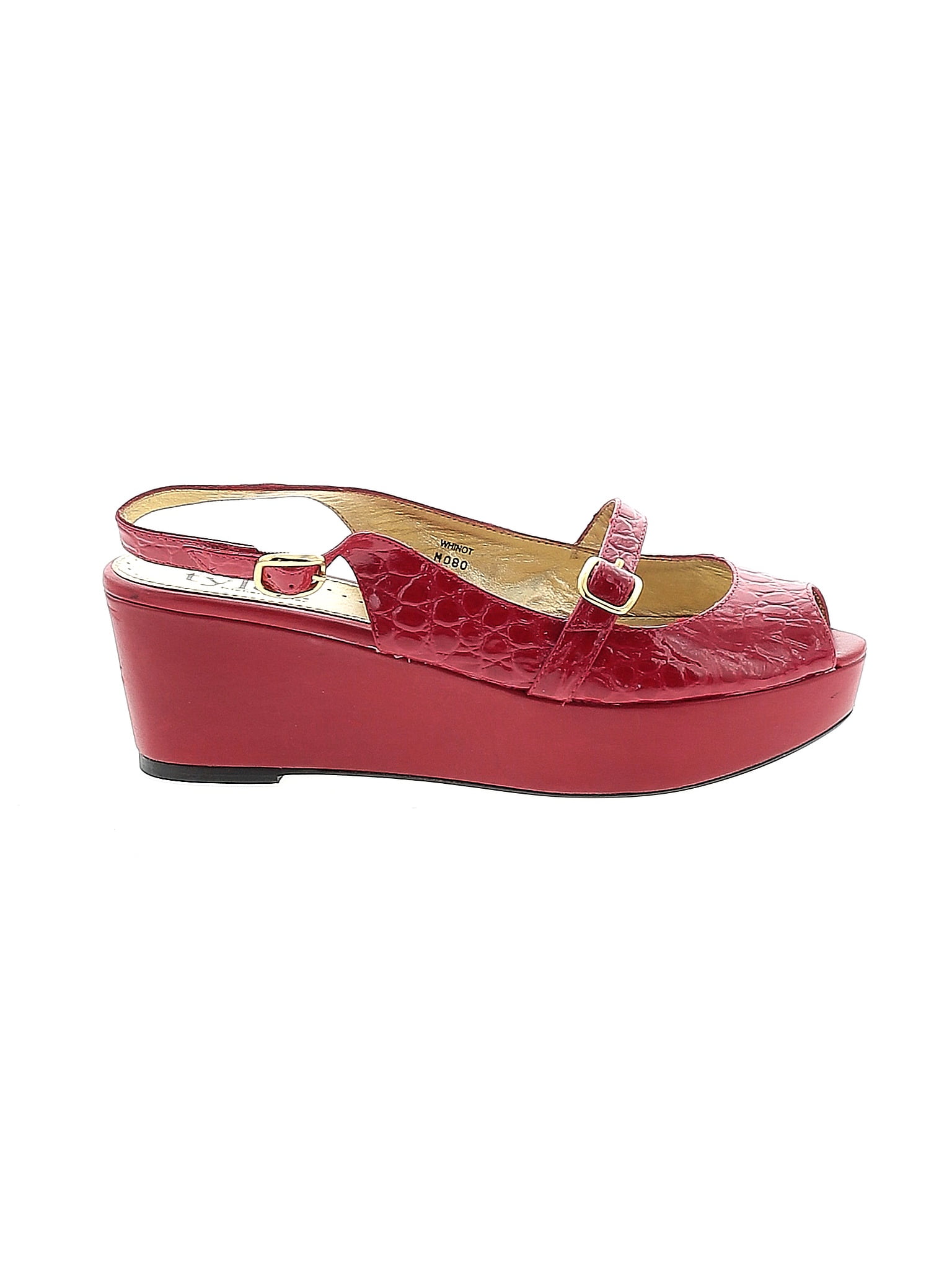 Tyler by Richard Tyler Red Wedges Size 8 - 67% off | ThredUp