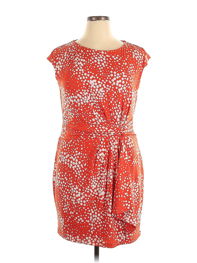 RN Studio By Ronni Nicole Print Red Cocktail Dress Size XL - 51% off ...