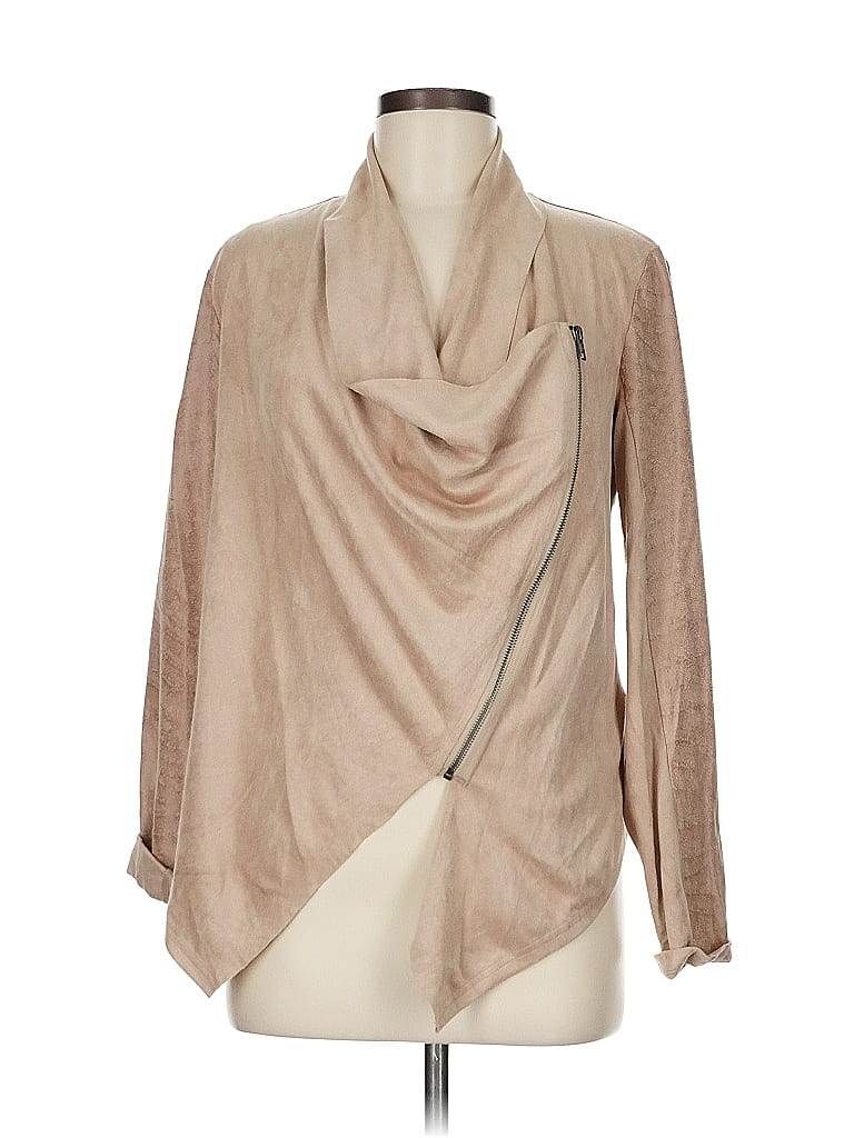 Mystree Tan Jacket Size M - 74% off | ThredUp