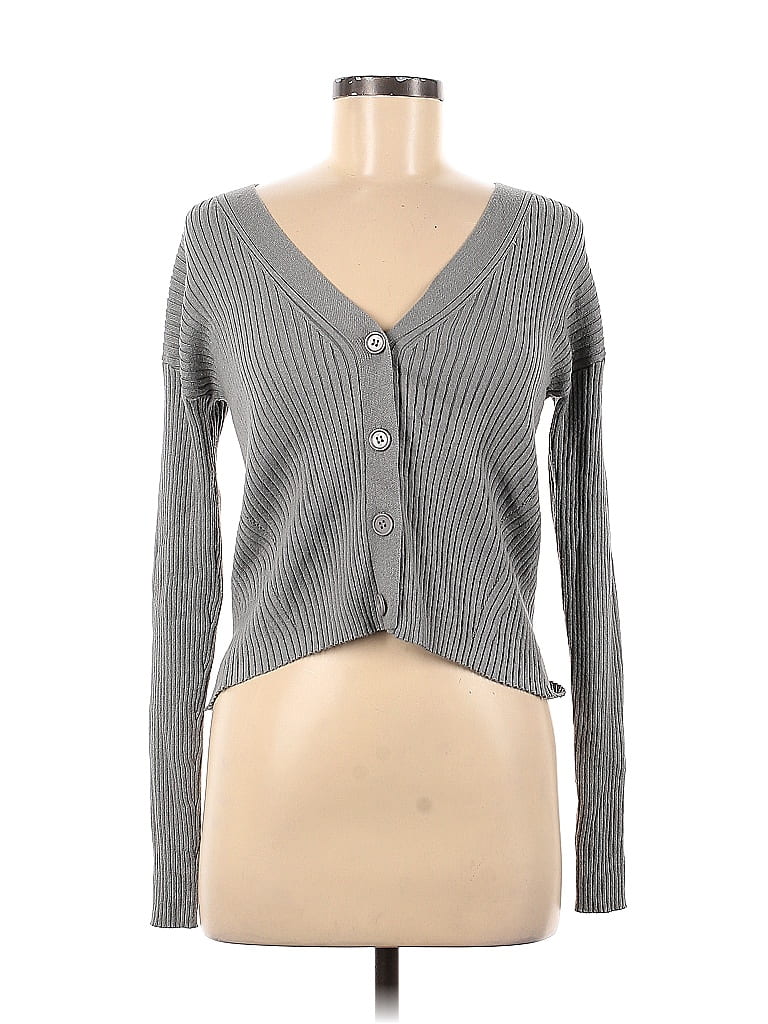 RACHEL Rachel Roy Gray Cardigan Size M - 68% off | ThredUp