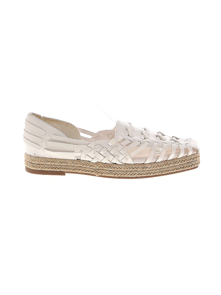 Sam & Libby Ivory White Flats Size 8 1/2 - 42% off | ThredUp