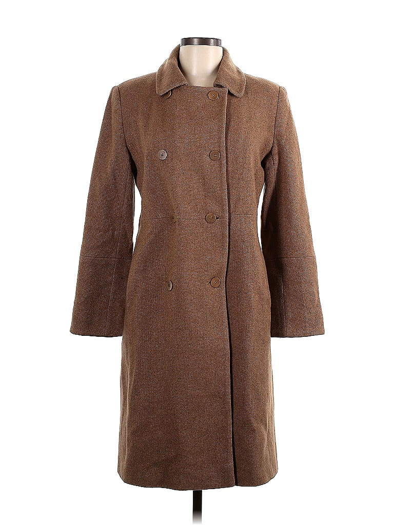 Assorted Brands Brown Wool Coat Size 6 - 59% off | ThredUp