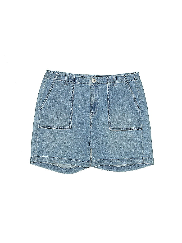 J.Jill Blue Denim Shorts Size 12 (Petite) - 70% off | ThredUp