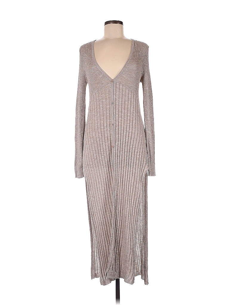 Mystree Silver Casual Dress Size M - 69% off | ThredUp