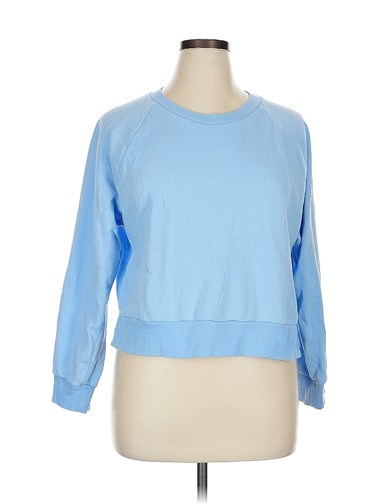 colsie Blue Sweatshirt Size XL - 48% off | ThredUp