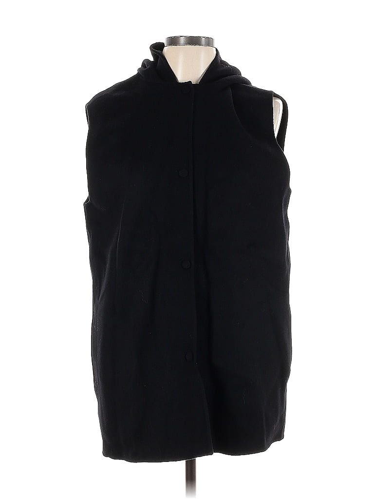 Theory Black Vest Size L - 82% off | ThredUp