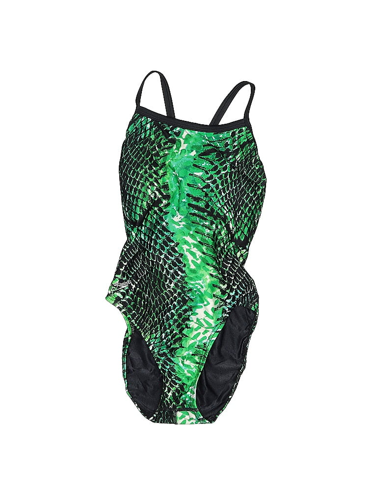 Speedo Animal Print Green One Piece Swimsuit Size XS (30) - 46% off ...