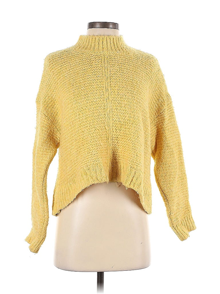 Reserved Yellow Turtleneck Sweater Size S - 60% off | ThredUp