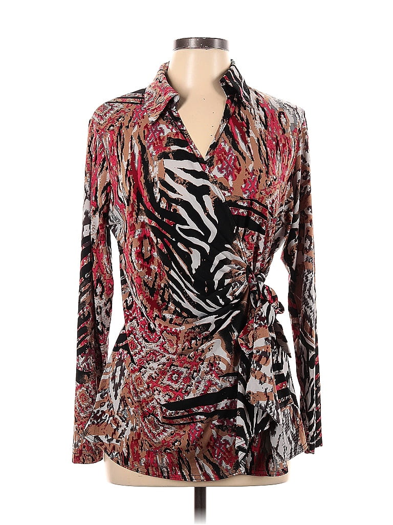 Mishca Burgundy Kimono Size L - 68% off | ThredUp