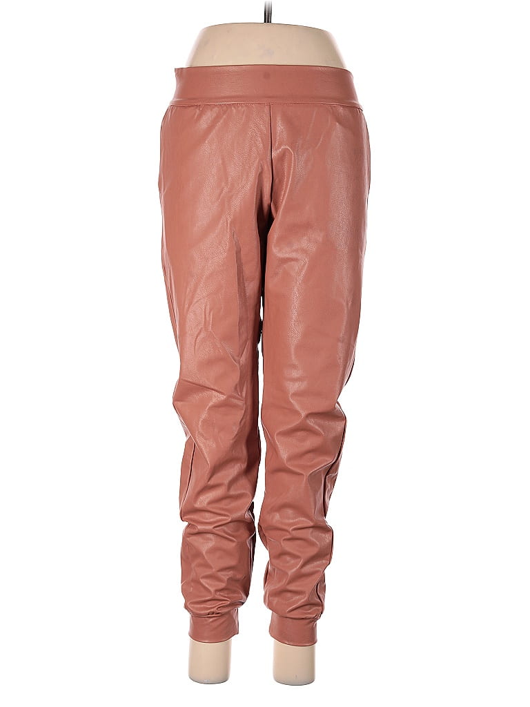 Commando Brown Tan Faux Leather Pants Size M - 70% off | ThredUp