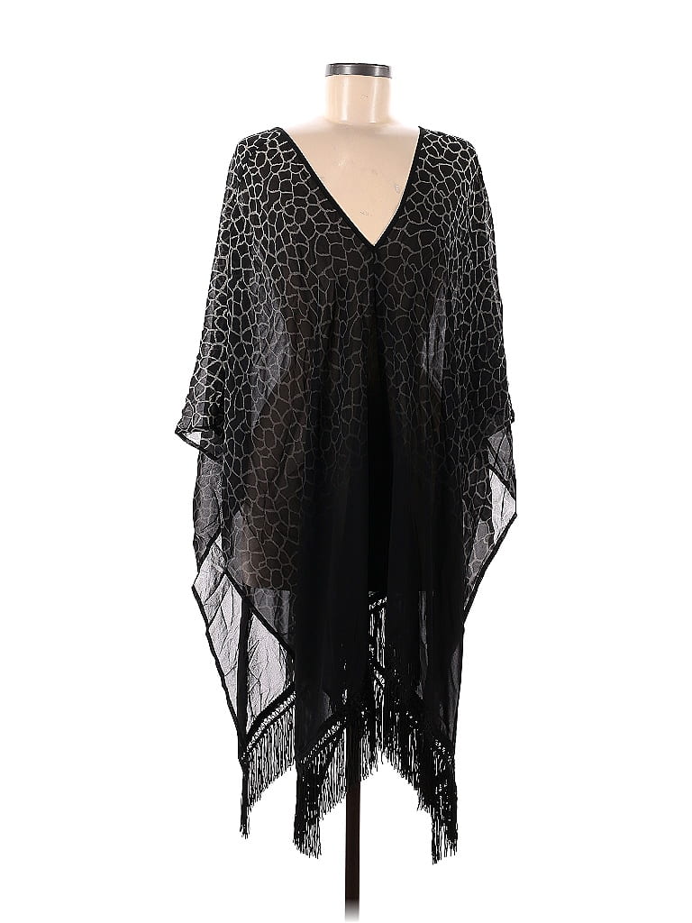 Victoria's Secret 100% Polyester Black Kimono Size M - 66% off | ThredUp