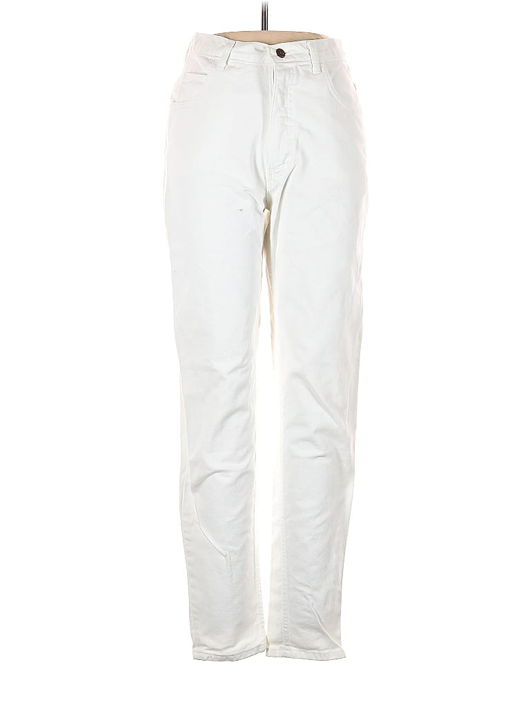 Moda International 100% Cotton White Jeans Size 12 - 64% off | ThredUp