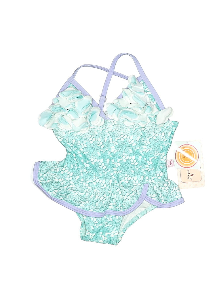 Floatimini Paisley Blue One Piece Swimsuit Size 2T - 69% off | ThredUp