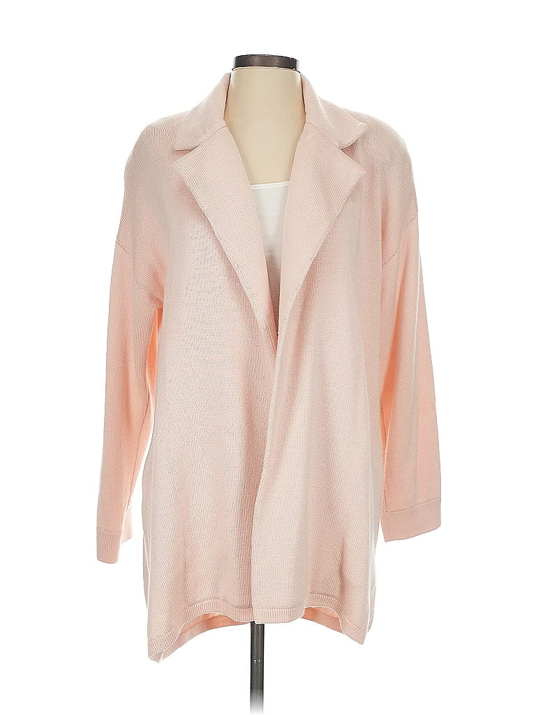 St. John Pink Cardigan Size S - 93% off | ThredUp
