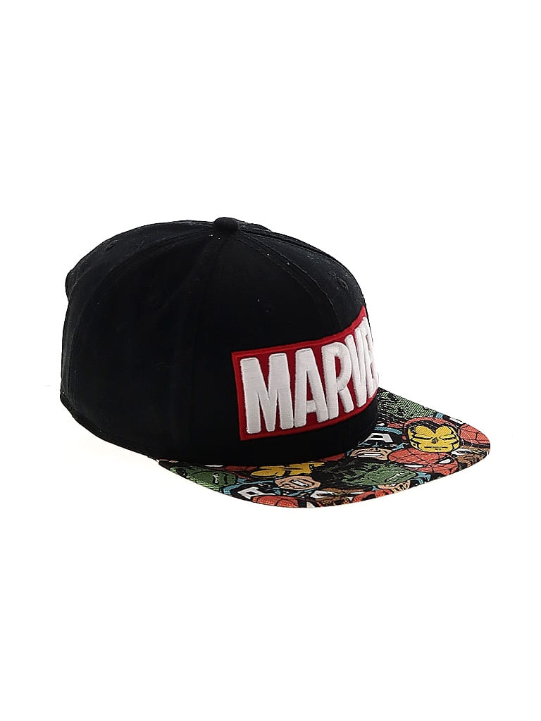 Marvel Black Baseball Cap One Size - 36% off | ThredUp